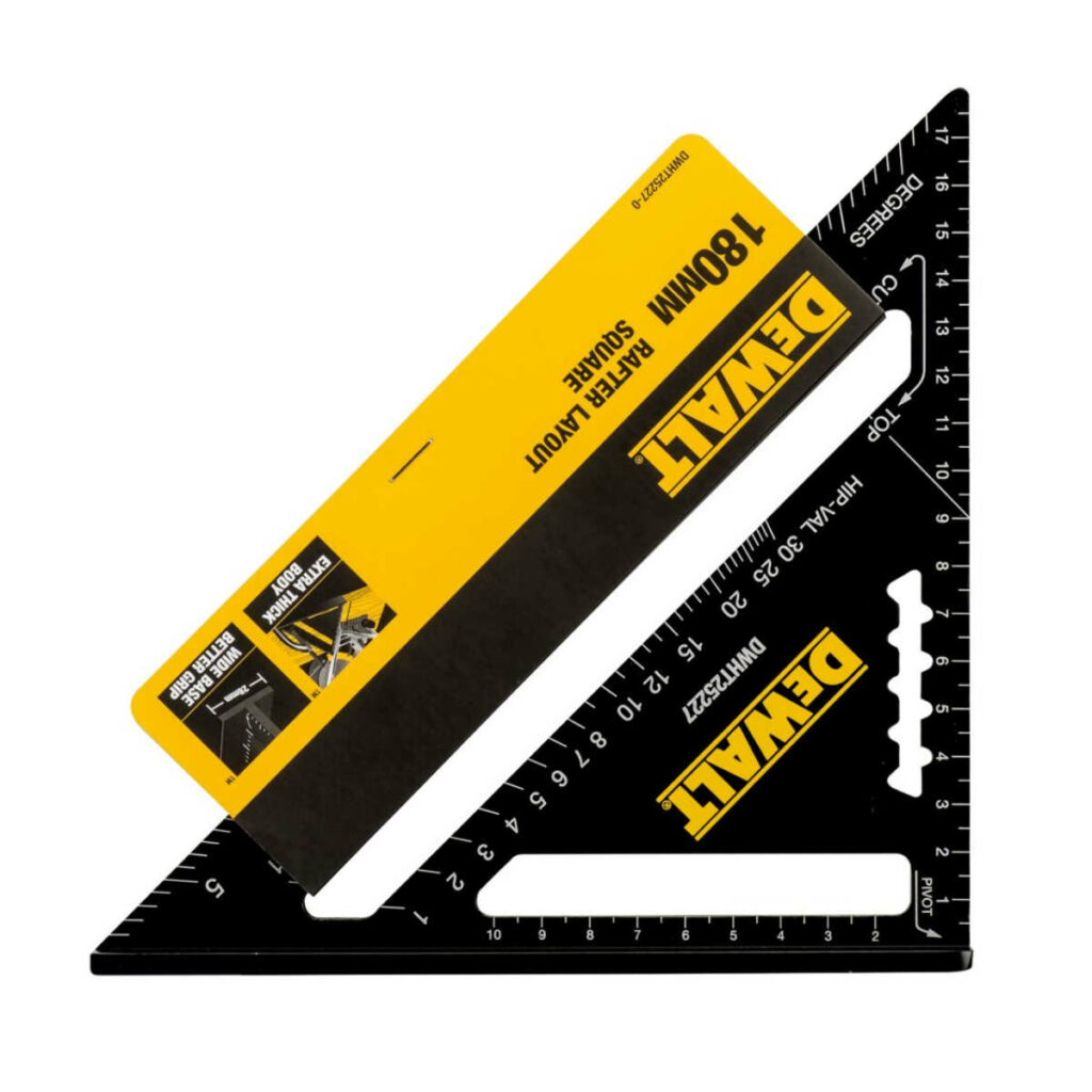 DEWALT Premium Rafter Speed Square 18cm | DWHT25227-0 - CIB Partners