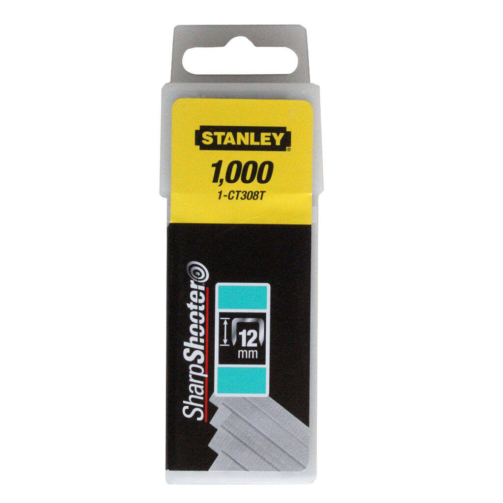 Stanley Flat Staples 12mm | 1-CT308T - CIB Partners