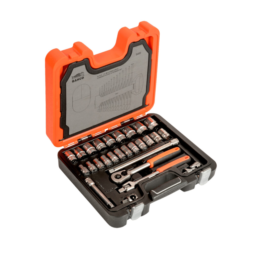 Bahco 40-Piece Socket and Spanner Set | S400 - CIB Partners